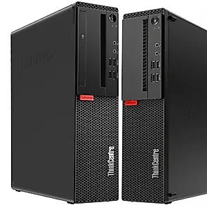Lenovo ThinkCentre SFF Desktop Intel Core i7 7700 32GB Ram New 2TB NVMe SSD Wireless Keyboard & Mouse Pad Built in AX200 WiFi Card Bluetooth Windows 10 Pro(Renewed)