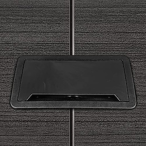 Regency Conference Room Table, 8 ft, Ash Grey/White