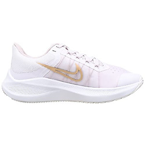 Nike Women's Gymnastics Shoes Running, LT Violet MTLC Red Bronze Champagne White, 8.5 US