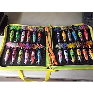 Kooky Pens Variety of 24 Different Variations with Neckstrap and Case