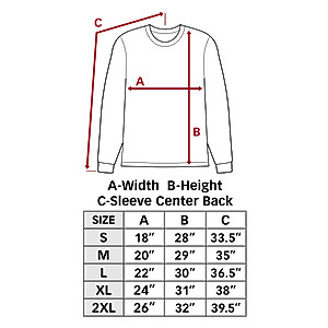 Kappa Alpha Psi Fraternity Canes Graphic Print Long Sleeve T Shirt White Large Regular