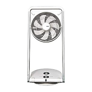 Objecto, White Flow F1 Foldable Fan, Lightweight Portable and Easy Storage