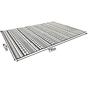 kathson Washable Pee Pads 79"x47" Non-Slip Rabbit Reusable Mat for Floor Pets Playpen Heavy Absorbency Potty Training Pads for Dogs Cats Rabbits Guinea Pigs Ferrets Small Animals