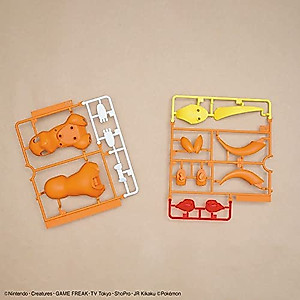 Pokemon Plastic Model Collection Quick!! 11 Charmander Color Coded Plastic Model