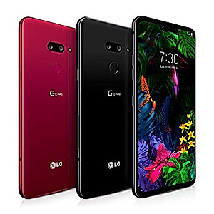 LG G8 ThinQ LMG820TM (128GB, 6GB RAM) 6.1" 4G LTE AT&T, T-Mobile Unlocked - GSM ONLY (Carmine Red) (Renewed)
