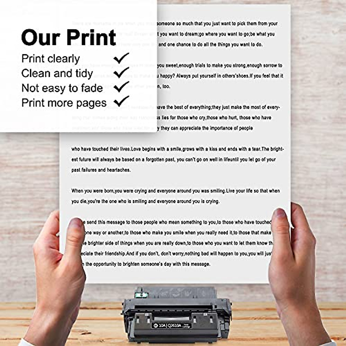 IFY Compatible 1 Pack 10A Q2610A Toner Cartridge Replacement for HP 10A 2300 2300n 2300d 2300dn 2300dtn 2300L Printer Toner Cartridge, Black