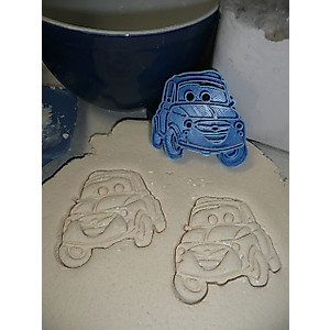 YNGLLC CARS LIGHTNING MCQUEEN TOW MATER MACK GUIDO DOC ANIMATED CARTOON SET OF 7 COOKIE CUTTERS 3D PRINTED MADE IN USA PR1552 Multicolor