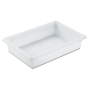 Rubbermaid RCP3508WHI Food/Tote Boxes 8.5gal 26w x 18d x 6h White