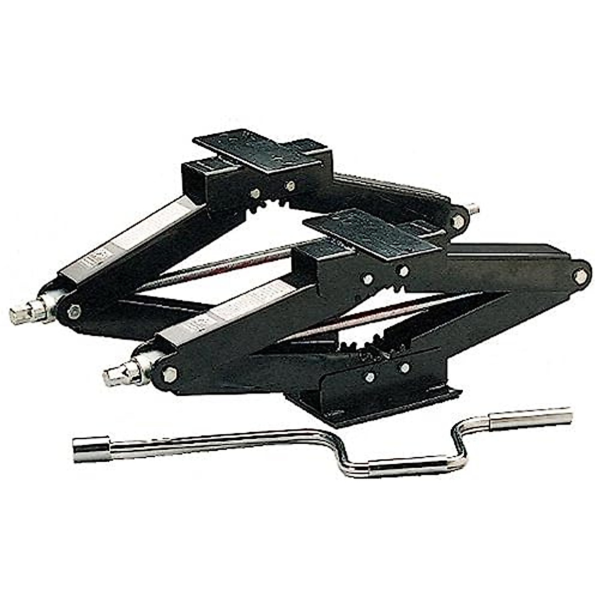 Husky 76862 Stabilizing Scissor Jack - Set of 2,Black,24 Inch