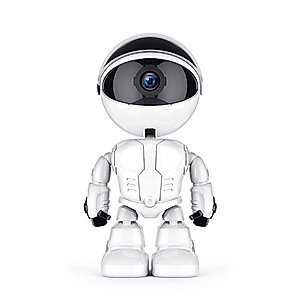 KuWFi Cloud Home Security IP Camera Robot Intelligent Auto Tracking Camera Wireless WiFi Baby Video Monitor Surveillance Camera 1080P