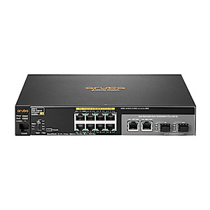 HP JL070A 2530 Series Aruba 2530-8-PoE+ 8-Port Ethernet Internal PS Switch