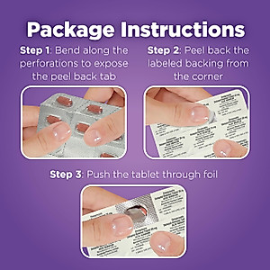 Amazon Basic Care Omeprazole Delayed Release Tablets 20 mg, Treats Frequent Heartburn, Acid Reducer, Heartburn Medicine, 42 Count (Pack of 1) (Packaging may vary)