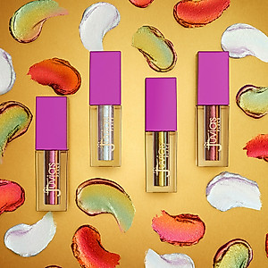 Juvia's Place Culture Duochrome Liquid Eyeshadow Kente - Liquid Eye Makeup for Glitter & Shine, Multi-colored Glitter Liquid Eyeshadow, Sparkly Makeup for Eyes, Women's Glitter Makeup Kit Addition