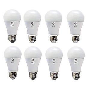 GE Classic Plastic 60-Watt EQ A19 Soft White Dimmable LED Light Bulb (8-Pack)