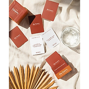 I Know Collection Relationship Cards for Couples – Thoughtful Couple Questions Cards – Get to Know Each Other Love Card Game - Date Night Questions with Premium Cardstock Cards – 150 Fun Questions