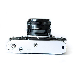 Vintage Canon AE-1 35mm SLR Camera with 50mm 1:1.8 Lens (Renewed)