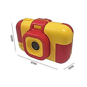 unmarked Selling High-Definition Dual-Camera Photo Children Digital Camera Baby Toytoy (Color : Red Yellow)