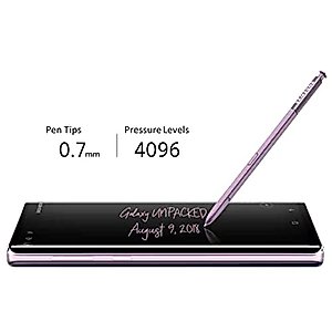 F-TECH Note 9 Stylus Pen (WithBluetooth) Replacement for Samsung Galaxy Note 9 N960 All Versions Stylus Touch S Pen with Tips/Nibs (Purple)