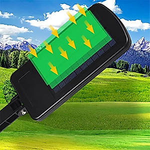 RXF Outdoor Solar Wall Light,4 Mode Remote Control COB Solar Light PIR Motion Sensor Outdoor Solar IP65 Waterproof Lamp,for Garden Patio Yard,2pcs