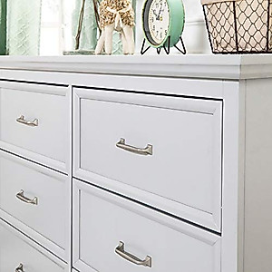 Namesake Foothill-Louis 6-Drawer Assembled Dresser in Cloud Grey