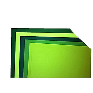 Recollections Cardstock Paper, 8 1/2" X 11" in Feathered Greens - 50 Sheets