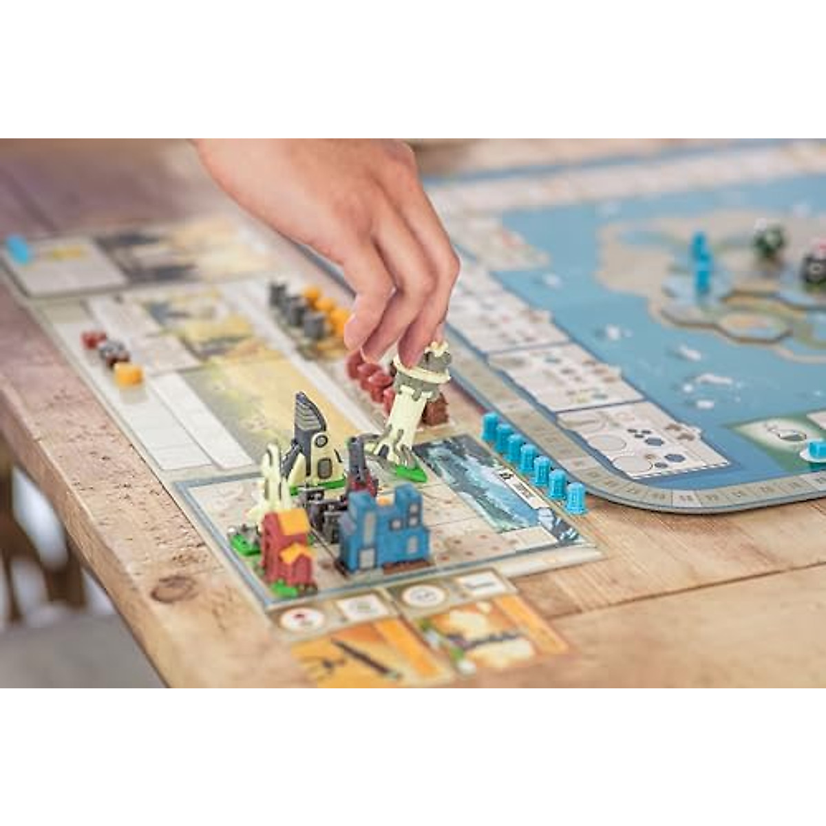 Stonemaier Games: Tapestry (Base Game) | A Civilization Building Board Game | Lead a Unique Civilization to Greatness Through Cultural and Technological Advances | 1-5 Players, 120 Minutes, Ages 14+