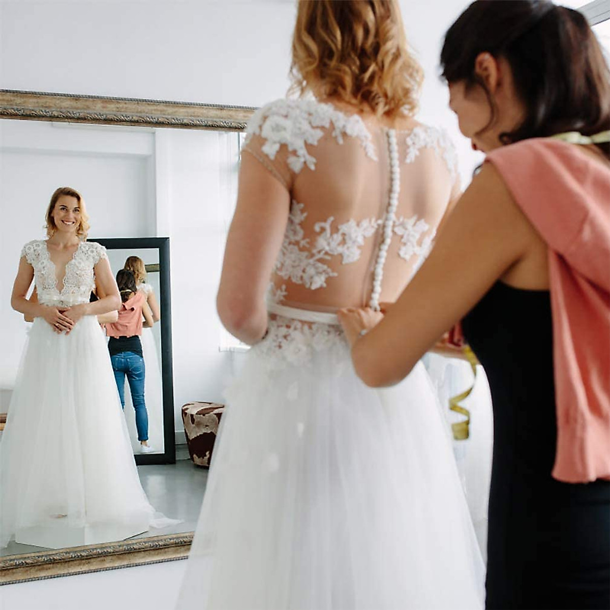 Female Mannequin Torso Dress Form Mannequin Full Body 69" Sewing Dress Model w/Metal Base Adjustable Detachable Mannequin Stand Clothing Form Realistic Mannequins Display