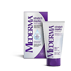Mederma Stretch Marks Therapy, Hydrates to Help Prevent Stretch Marks, Clinically Shown to Produce Noticable Improvement in 4 Weeks, Dermatologist Recommended, Ivory, 5.29 Ounce