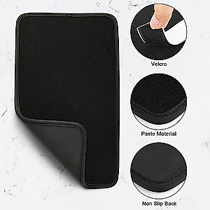 Upgrated Sewing Machine Foot Pedal Pad, Stay in Place Mat for Sewing Pedal, Non Slip Rubber and Sticky Strips Make Sure Foot Pedals and Pads Stay in Place, Sewing Accessory, 12”x7”, 1/5” Thick