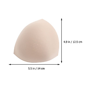 TENDYCOCO Bra Pads Inserts 3Pairs Size L, Women Removable Bra Cups Inserts Sports