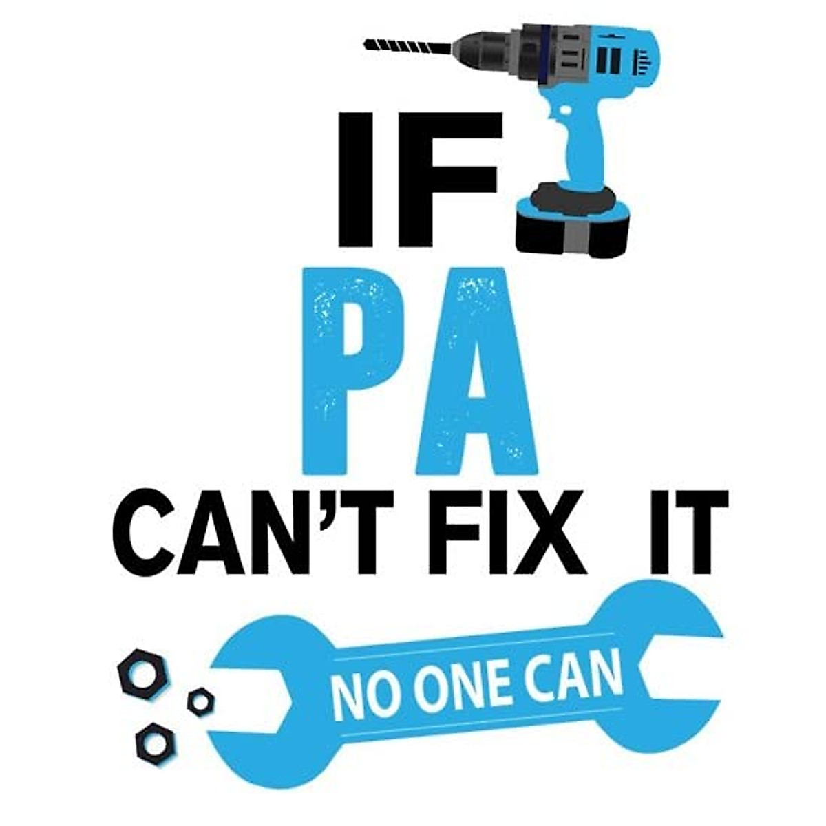 CafePress If Pa Can't Fix It No One Can Mugs Ceramic Coffee Mug, Tea Cup 11 oz