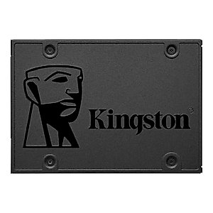 Kingston 120GB A400 SATA 3 2.5" Internal SSD SA400S37/120G - HDD Replacement for Increase Performance , Black