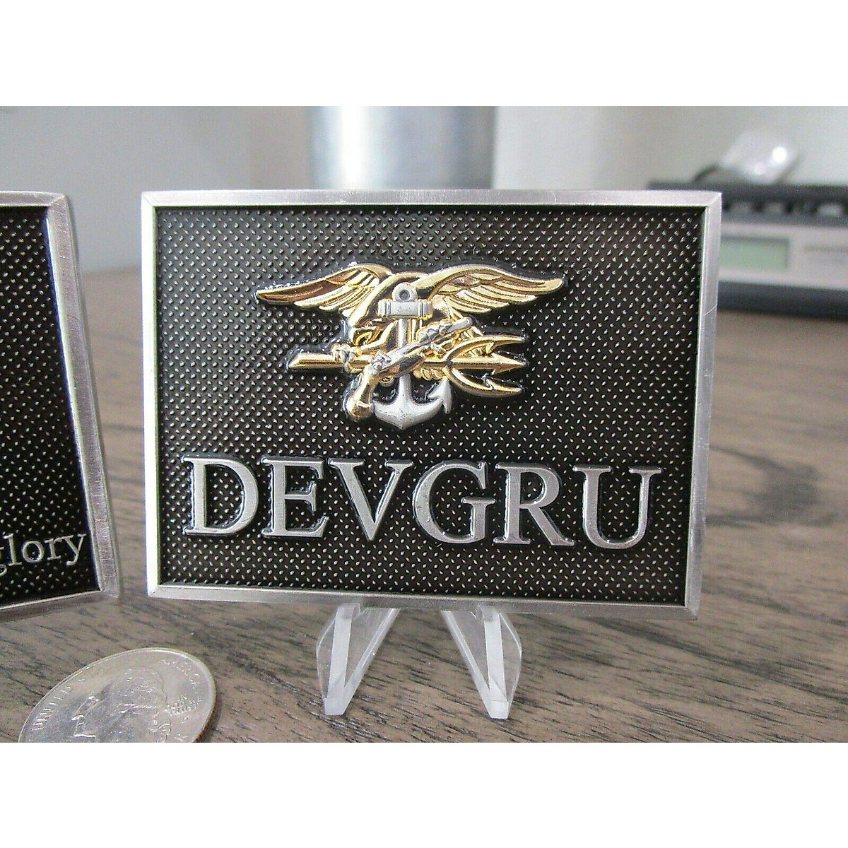 Navy Seal Team Six Black Squadron Seals DEVGRU Challenge Coin