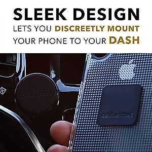 cellhelmet 360° Magnetic Dash Mount Cell Phone Holder for Car Compatible with iPhone 11 Pro Max Xs 8 7 6S Se Galaxy Note 10 Plus S10+ S20 S9 S8 | As Seen on Shark Tank