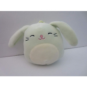 Squishmallows Easter Plush 3.5" Clip-On Stuffed Animal for Backpack or Diaper Isabella