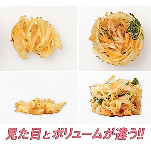 Ernest A-75960 Kakiage Ring, Made in Japan, Easy, Thick, Beautiful Finish, Stainless Steel, Thick and Rui Kakiage Ring, A Favorite Brand for Major Restaurants