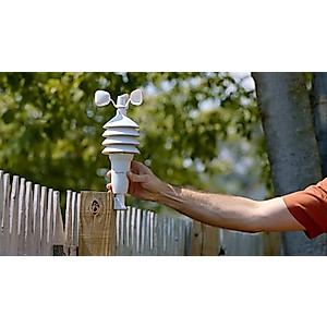 AcuRite Notos (3-in-1) Weather Station for Indoor/Outdoor Temperature, Humidity, and Wind Speed (00589M), 1.5, Full Color