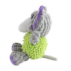 IFOYO Dog Plush Toy, Pet Dog Toy Tough Dog Squeaky Toy Cute Dog Teething Toy for Medium Small Dogs, Elephant