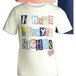 Lyrics by Lennon and McCartney Infant Baby Boys 5 Pack T-Shirts Multicolor 24 Months
