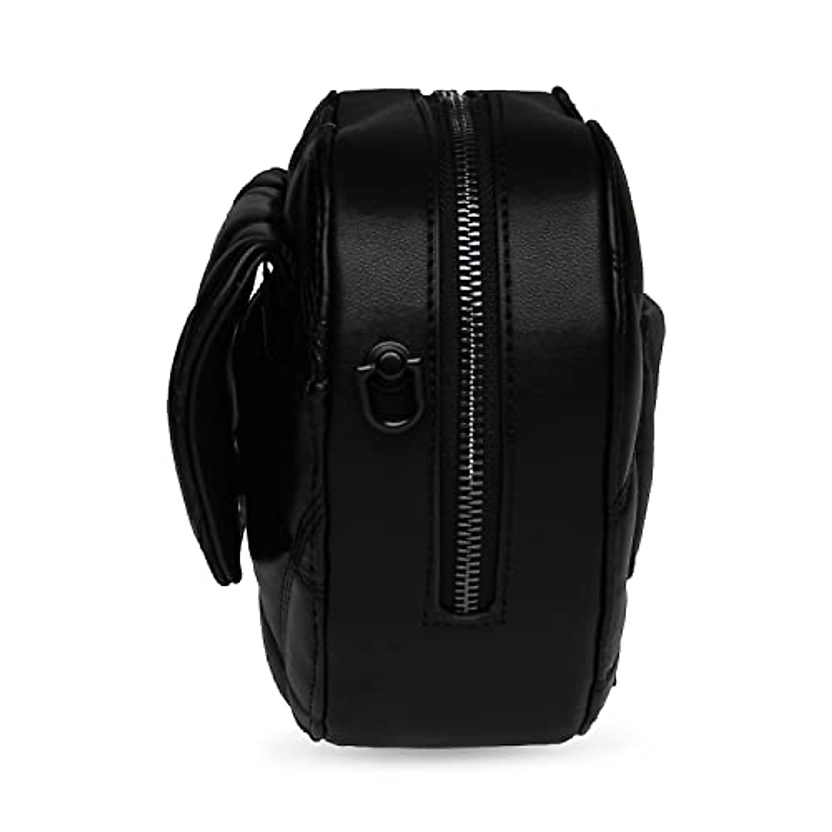 Steve Madden Lover Heart Crossbody, Black/Black