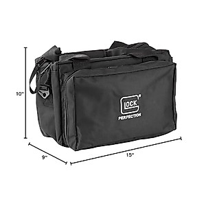 Glock Perfection AP60219 4-Pistol Nylon Range Bag,Black