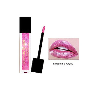 EPILYNX Vegan Glitter & Matte Liquid Lip Gloss - Moisturizing Formula for Hydration & Long Lasting Wear - Cruelty Free, Paraben Free, Gluten Free - Sweet Tooth Fuchsia Pink by Dr. Liia