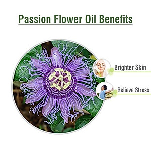 Crysalis Passion Flower (Passiflora) Oil - 0.51 Fl Oz (15ml)
