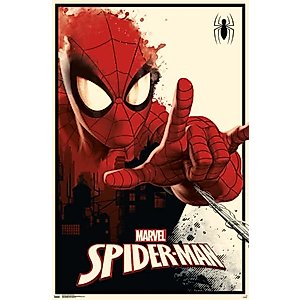 Trends International Glow - Marvel Spider-Man Glow-In-The-Dark Wall Poster