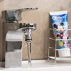 WHK Kitchen Quick Connect Faucet Adapter,Portable Washer Adapter Bathroom Sink Faucet Snap Adapter to Garden Hose 15/16 In.-27M or 55/64 In.-27F x3/4 inch GHT Female for Washer, Indoor Sink（2packs)