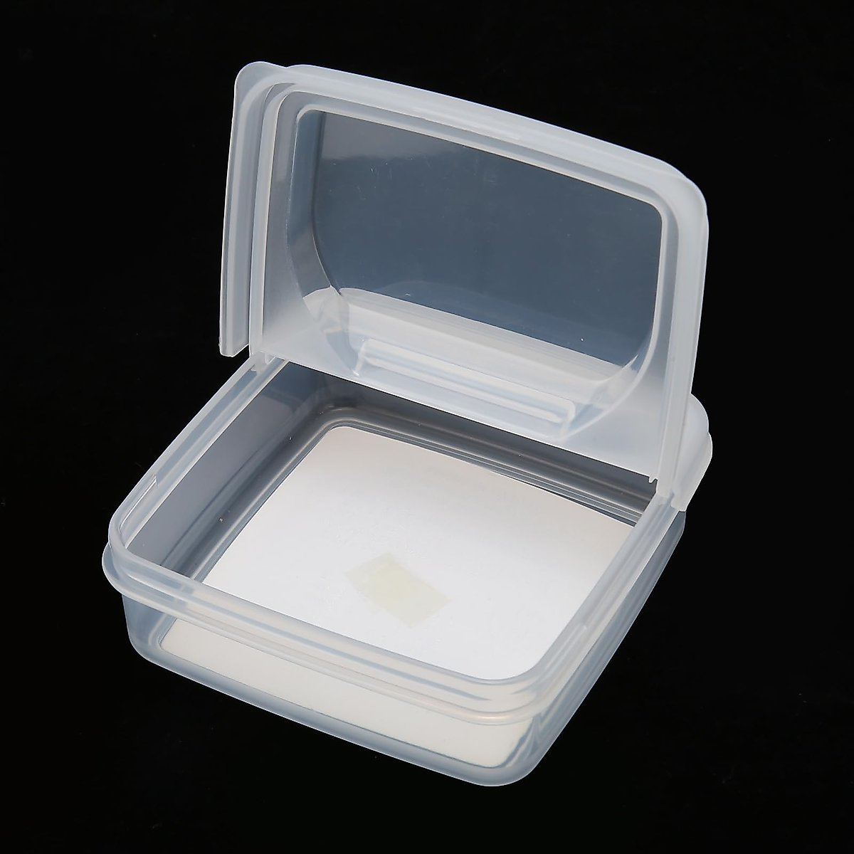 3 Pack Cheese Storage Containers with Flip Lids, Sliced Cheese Container for Fridge, Clear Plastic Butter Block Cheese Slice Storage Box Portable Freezer Food Storage Container