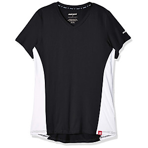 Marucci Sports Equipment Sports, MASBVPM2-BK-AS, Softball V-Neck Performance Tee