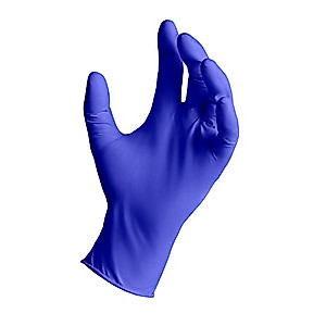 Curad Nitrile Exam Gloves, Durable, Powder Free, Chemical Resistant, X-Large, 540 Count