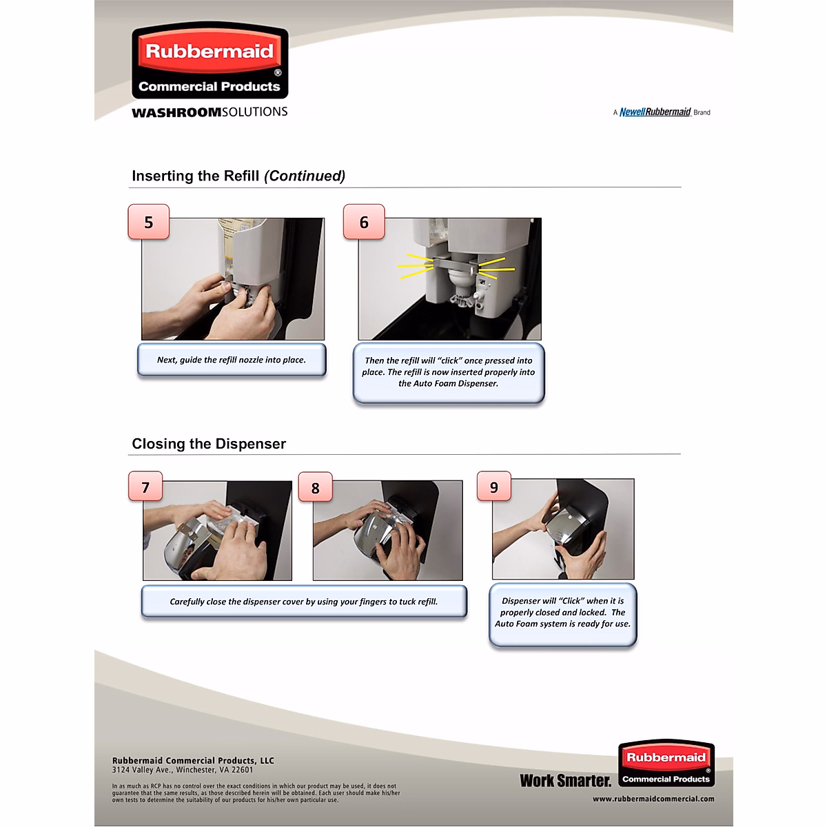 Rubbermaid Commercial Products Flex Moisturizing Foam Hand Soap Refill, 500mL, Green Seal Certified, Compatible with RCP's Flex Dispensers, for Restrooms/Bathrooms in Schools/Gyms/Offices