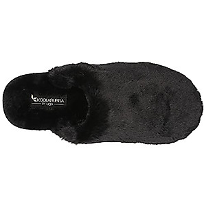 Koolaburra by UGG Women's POMI Slipper, Black, 8